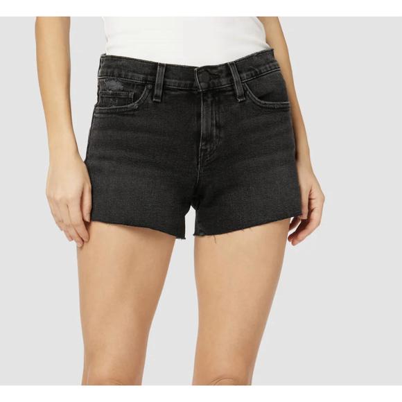 Hudson Jeans | Shorts | New Hudson Gemma Shorts In Jet Black | Poshmark